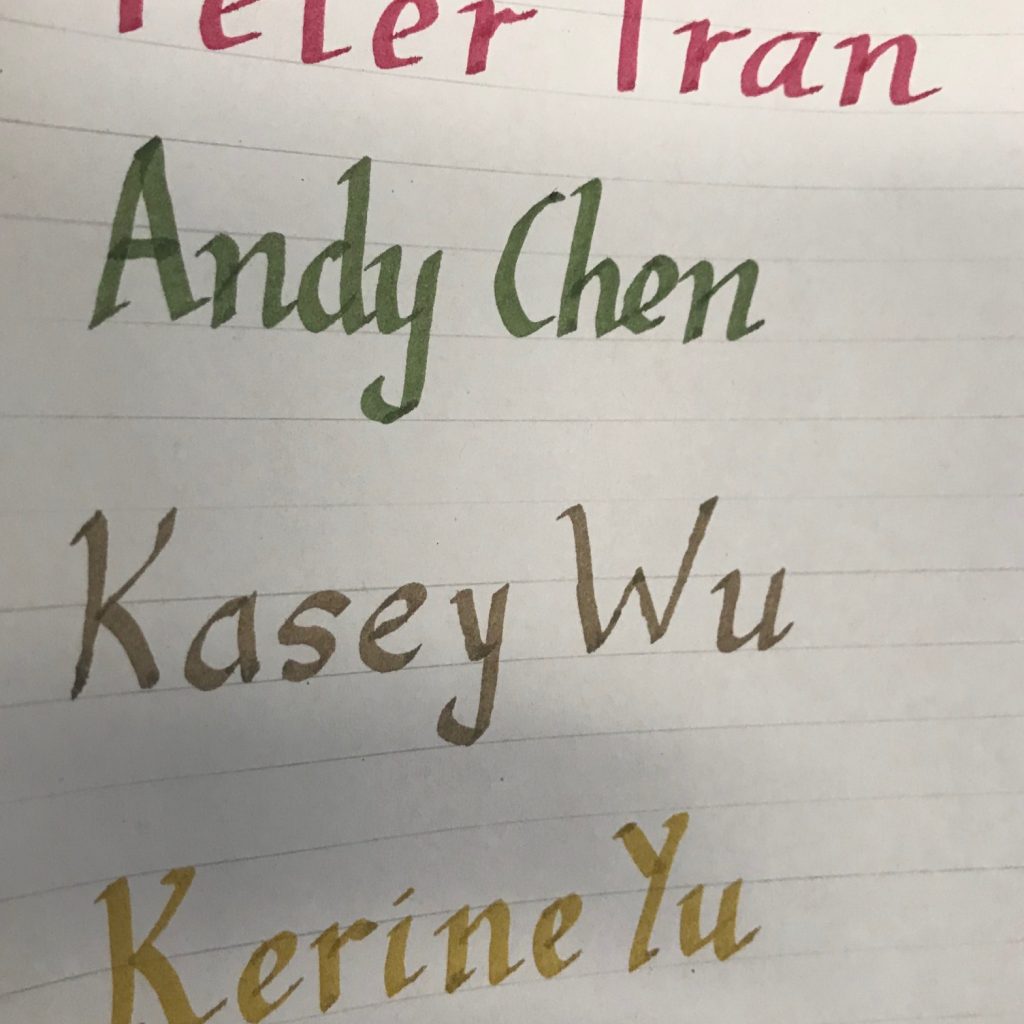 Calligraphy Club - MERCURIUS